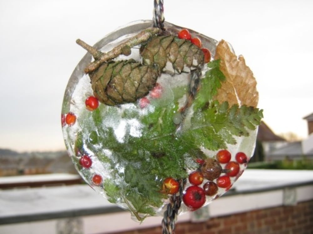 Make an ice decoration | The Froebel Partnership